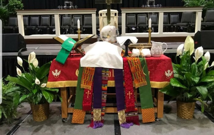 United Methodist Church Communion Table Reflection: The Holy Meal